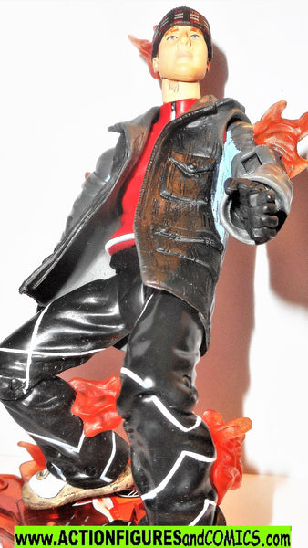 Marvel Legends Fantastic Four HUMAN TORCH SNOWBOARDING movie 2005 4 ...