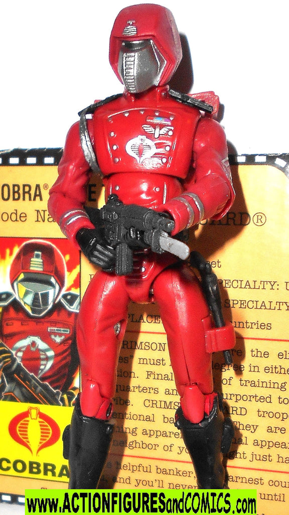 gi joe CRIMSON GUARD ELITE 2008 v12 25th senior ranking fc tru ...