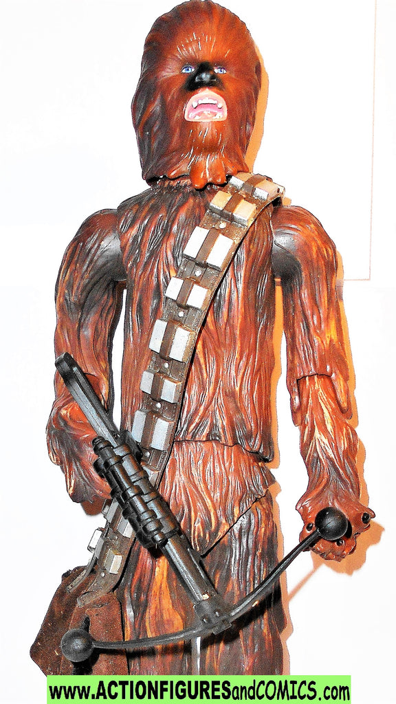 star wars action figures CHEWBACCA 14 inch 1998 power of the force ...