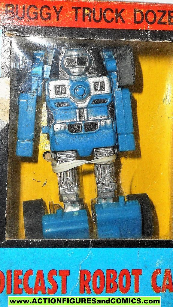 gobots BUGGYMAN buggy truck dozer diecast robot car man mib moc ...