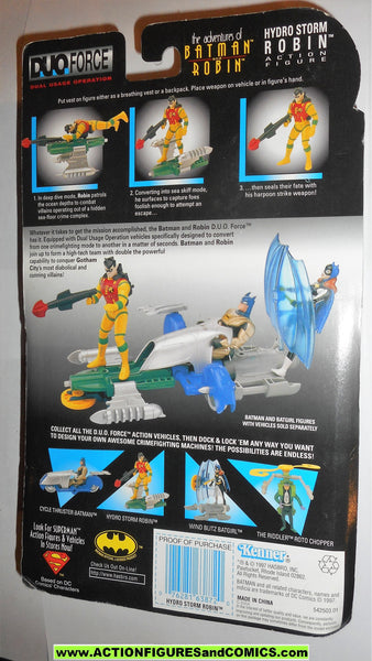 BATMAN animated series ROBIN HYDRO STORM duo force 1998 TAS kenner moc ...