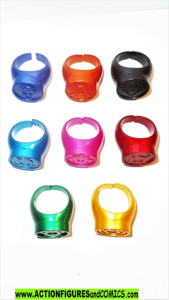 dc direct GREEN LANTERN BLACKEST NIGHT Power Ring set universe ...