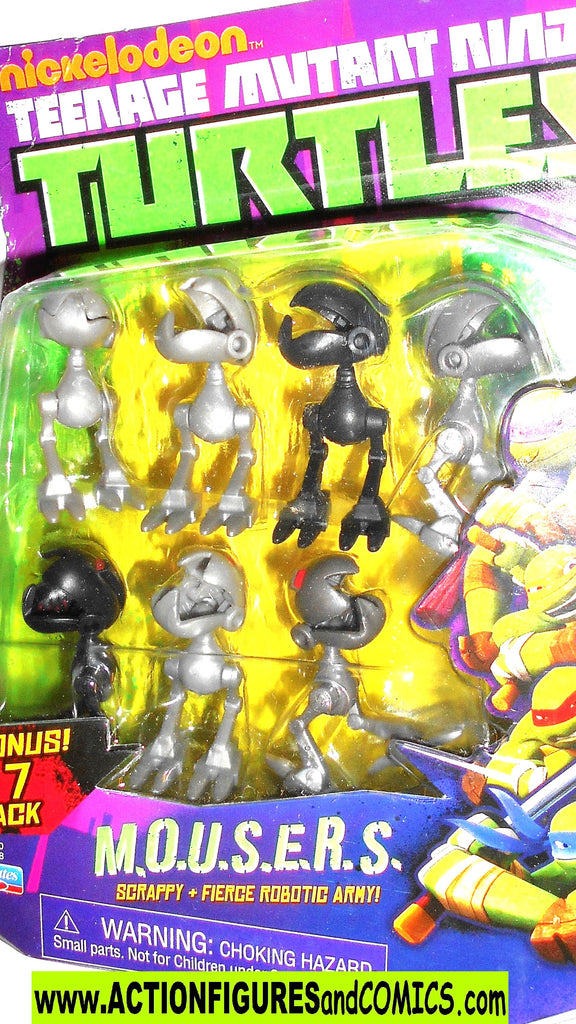 teenage mutant ninja turtles MOUSERS 2013 Nickelodeon 7 pack moc ...
