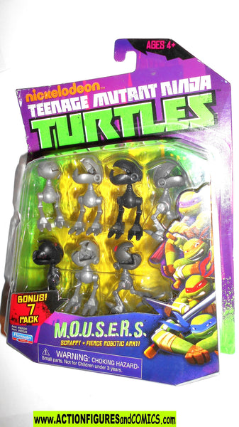 teenage mutant ninja turtles MOUSERS 2013 Nickelodeon 7 pack moc ...