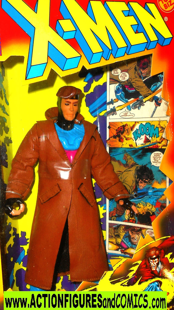 X-men X-force toy biz GAMBIT 10 inch 1995 marvel mib moc 00 ...
