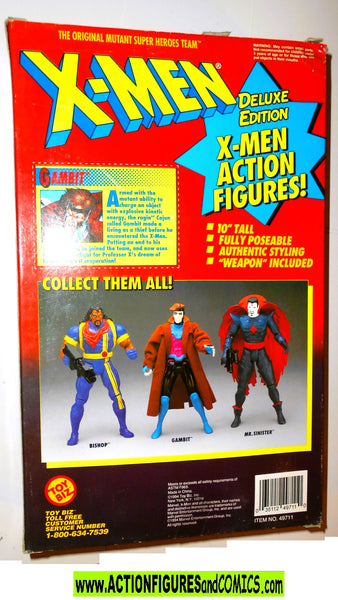 X-men X-force toy biz GAMBIT 10 inch 1995 marvel mib moc 00 ...