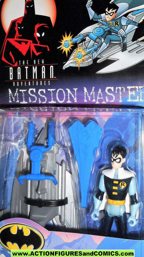 BATMAN animated series ROBIN BLAST ARCTIC 1999 Tim Drake TAS kenner mo ...