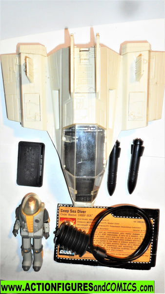 gi joe SHARC tooth DEEP SIX 2008 v6 25th anniversary 1984 vintage retr ...