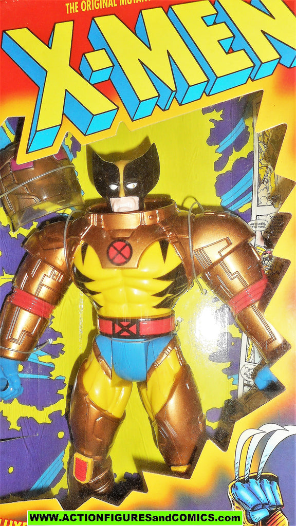 X-men X-force Toy Biz WOLVERINE space suit 10 INCH animated deluxe moc ...
