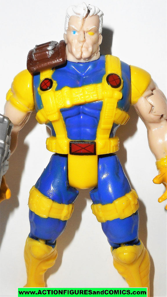 X-MEN X-Force toy biz CABLE CYBORG 1995 marvel universe ...