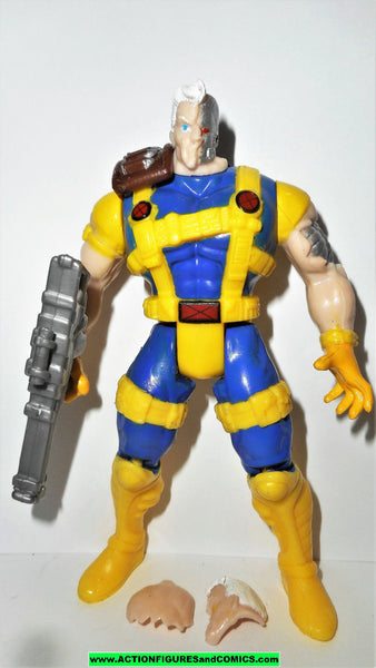 X-MEN X-Force toy biz CABLE CYBORG 1995 marvel universe ...