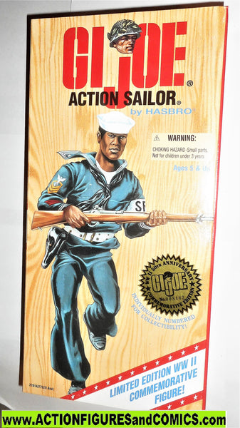 Gi joe ACTION SAILOR 12 inch 50th anniversary 1996 reissue mib moc ...