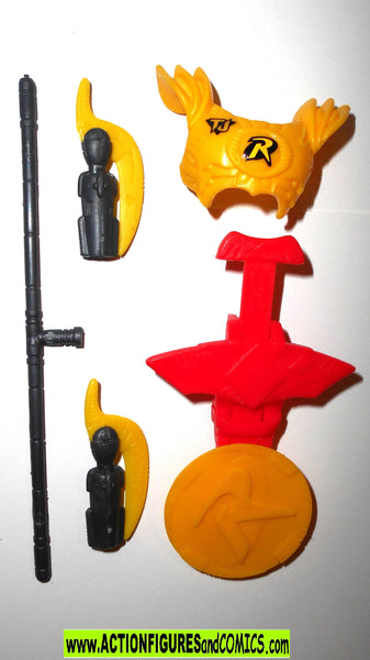 Total Justice JLA ROBIN 1996 complete Weapon set dc universe part ...