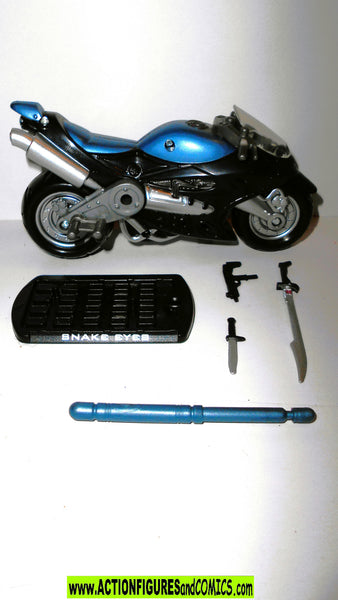 gi joe SNAKE EYES 2009 Motorcycle bike v45 rise of cobra movie ...
