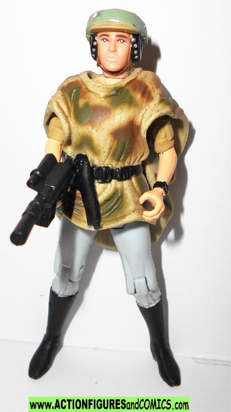 star wars action figures PRINCESS LEIA endor poncho speeder bike ...