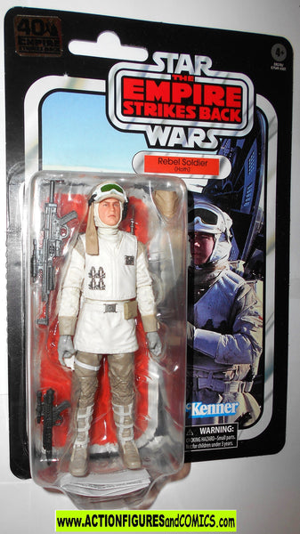 STAR WARS action figures HOTH REBEL SOLDIER black series moc ...