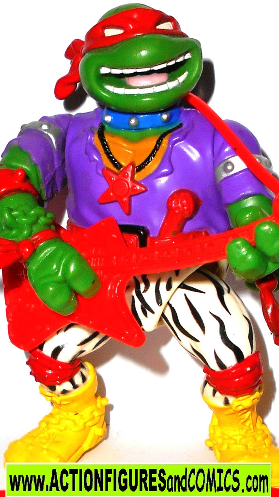 teenage mutant ninja turtles RAPHAEL heavy metal rocker near complete ...
