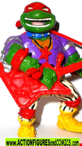 teenage mutant ninja turtles RAPHAEL heavy metal rocker near complete ...