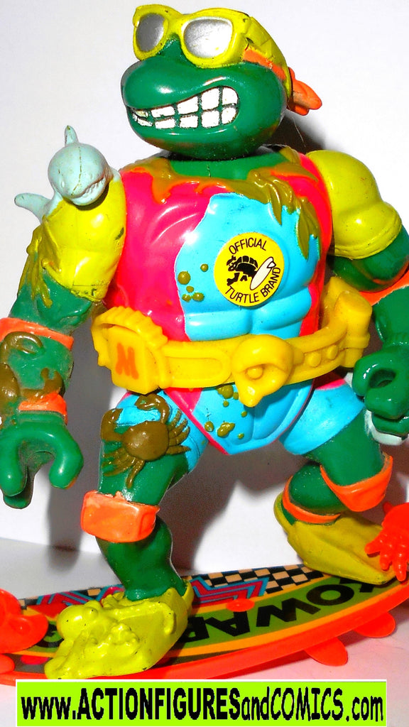 teenage mutant ninja turtles MICHAELANGELO sewer surfing tmnt ...