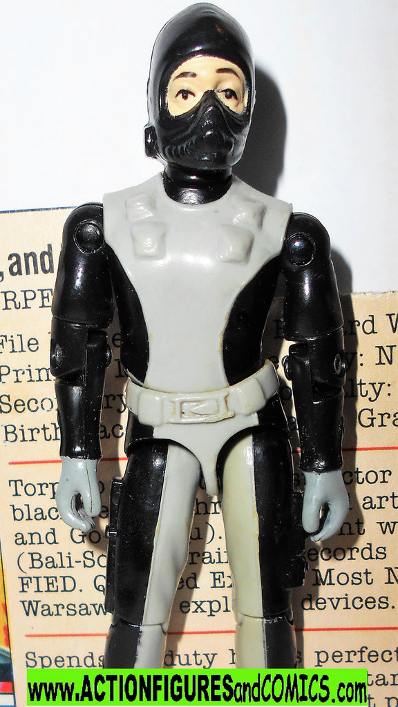 Gi joe TORPEDO 1983 v1 vintage hasbro navy seal file card ...
