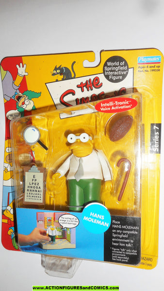 simpsons HANS MOLEMAN playmates world of springfield wos moc ...