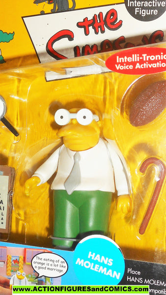 simpsons HANS MOLEMAN playmates world of springfield wos moc ...