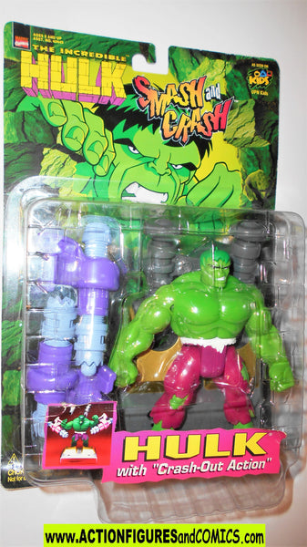 Hulk toy biz HULK crash out 1996 incredible classics universe moc ...