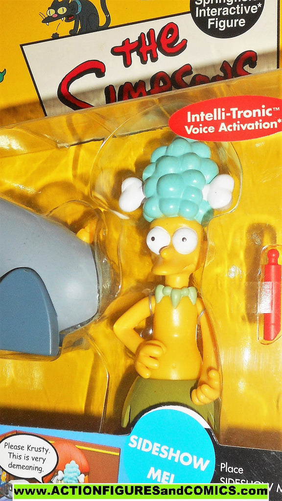 simpsons SIDESHOW MEL 2001 playmates wos moc – ActionFiguresandComics