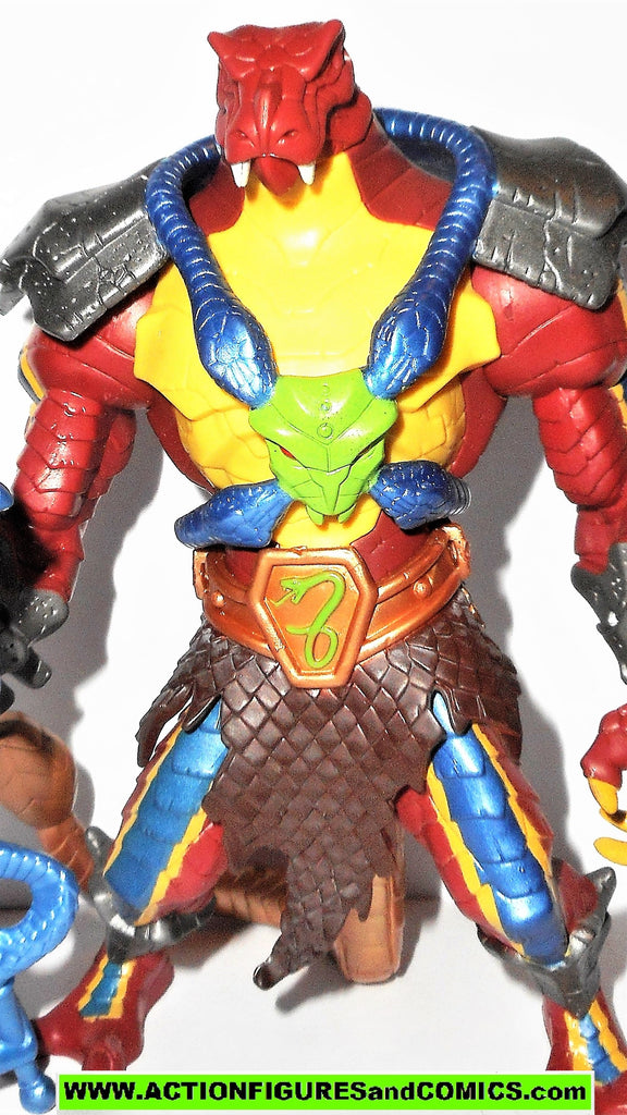 masters of the universe RATTLOR snakemen general 2003 motu action figu ...