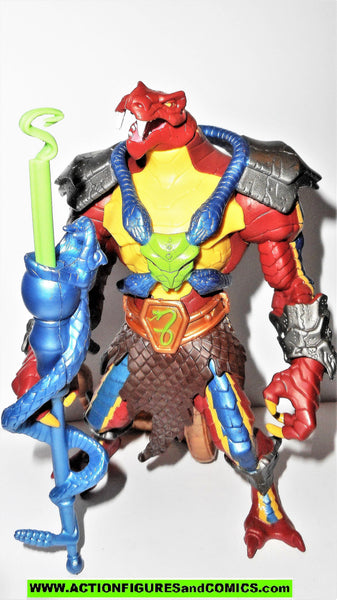 masters of the universe RATTLOR snakemen general 2003 motu action figu ...