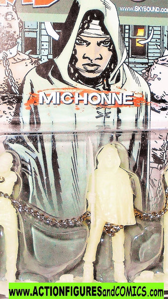 The Walking Dead MICHONNE & PETS 3 pack skybound megabox moc ...