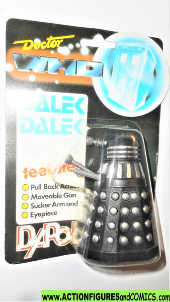 doctor who action figures DALEK dapol BLACK SILVER GREY Vintage moc ...