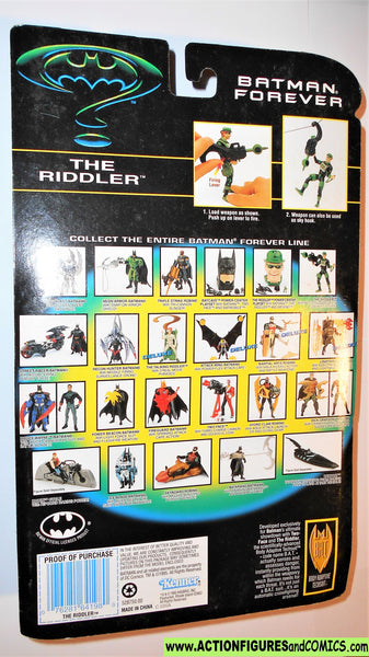 BATMAN Forever RIDDLER 1995 2 movie kenner dc universe moc ...