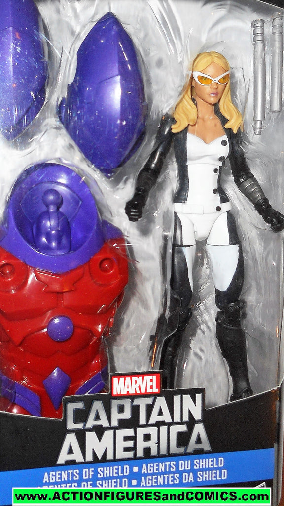 marvel legends MOCKINGBIRD red skull onslaught captain america action ...