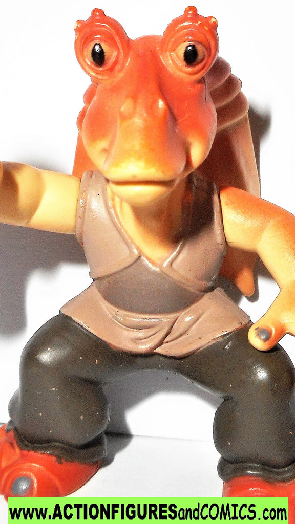 star wars galactic heroes JAR JAR BINKS boomer stick 1 pvc ...