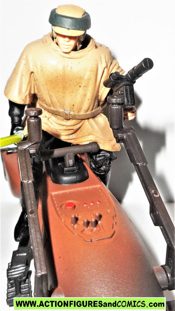 star wars action figures SPEEDER BIKE LUKE SKYWALKER 1997 1996 potf – ActionFiguresandComics