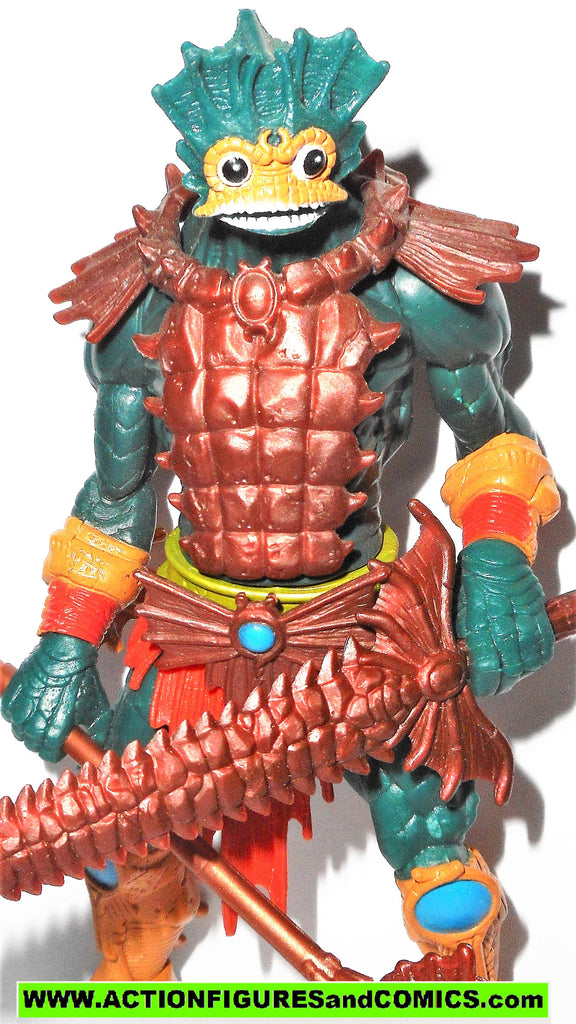 masters of the universe MER MAN merman 2002 he-man motu action figures ...