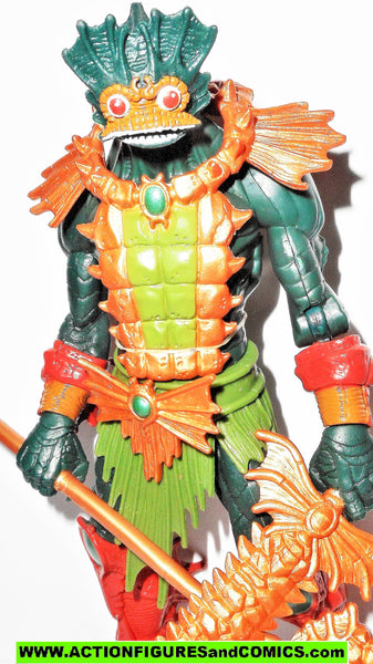 masters of the universe MER MAN 2002 repaint motu he-man action figure ...