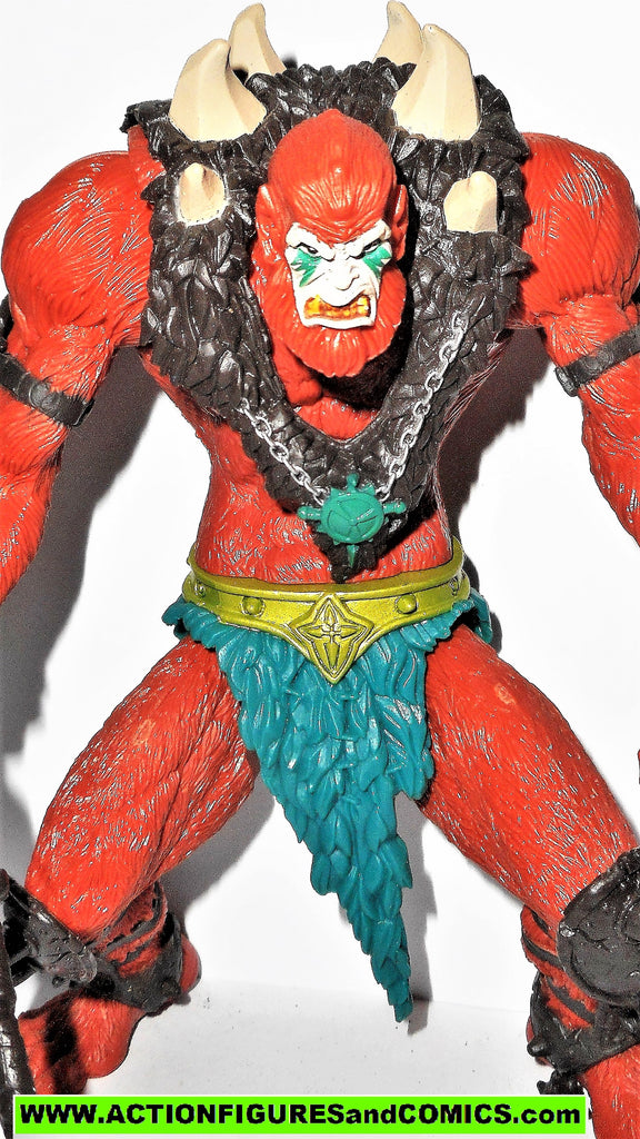masters of the universe BEAST MAN beastman 2002 complete motu he-man a ...