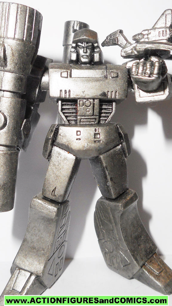 transformers pvc MEGATRON LASERBEAK pewter heroes of cybertron scf ...