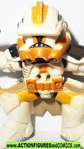 STAR WARS galactic heroes CLONE COMMANDER BLY yellow complete ...