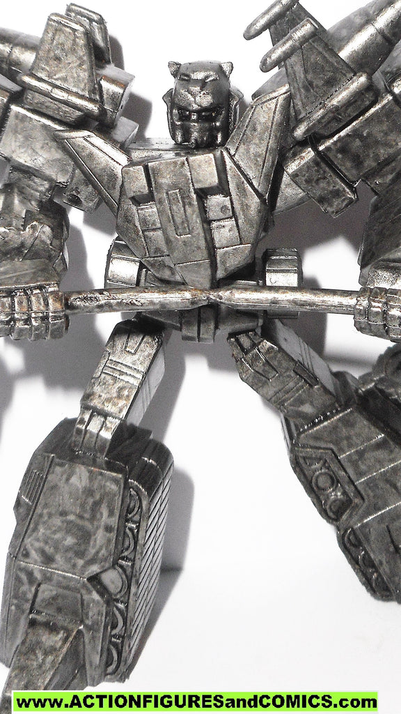 transformers pvc LEO KAISER 2002 scf pewter act 7 color action figures ...