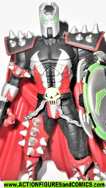 Spawn MEDIEVAL SPAWN 1994 series 1 black silver repaint complete todd ...