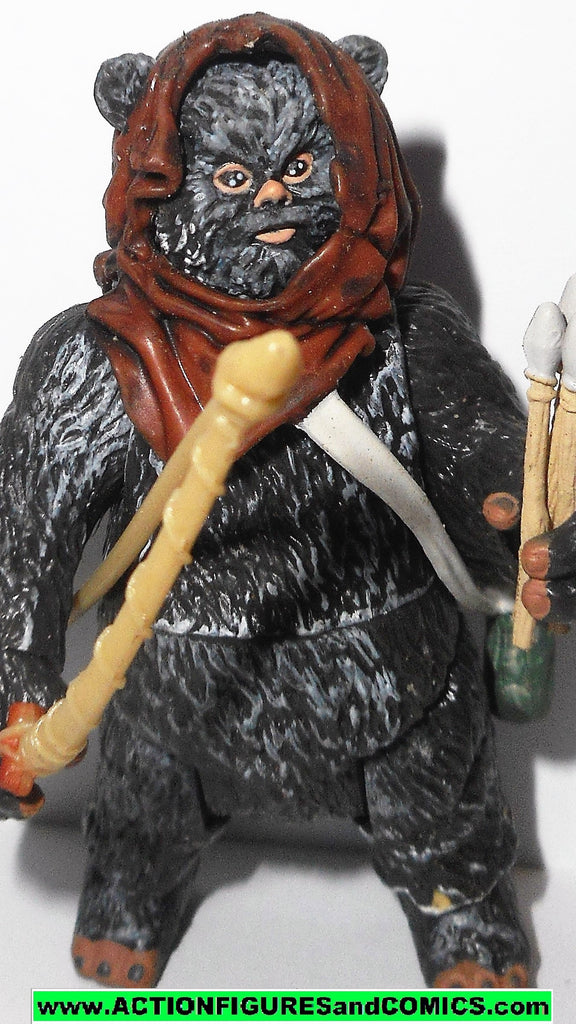 star wars action figures GRAAK ewok warrior saga 2006 hasbro toys ...
