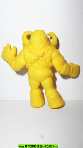 Kinnikuman Kinkeshi m.u.s.c.l.e MAMMOTHMAN 163 YELLOW Japan muscle vin ...