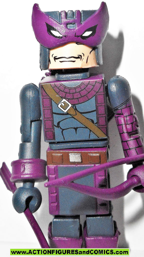 minimates HAWKEYE avengers marvel universe toys figure 4 pack exclusive ...
