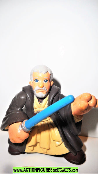 STAR WARS galactic heroes BEN OBI WAN KENOBI hood down pvc ...