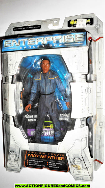 Star Trek Enterprise TRAVIS MAYWEATHER 2002 art asylum moc mib ...