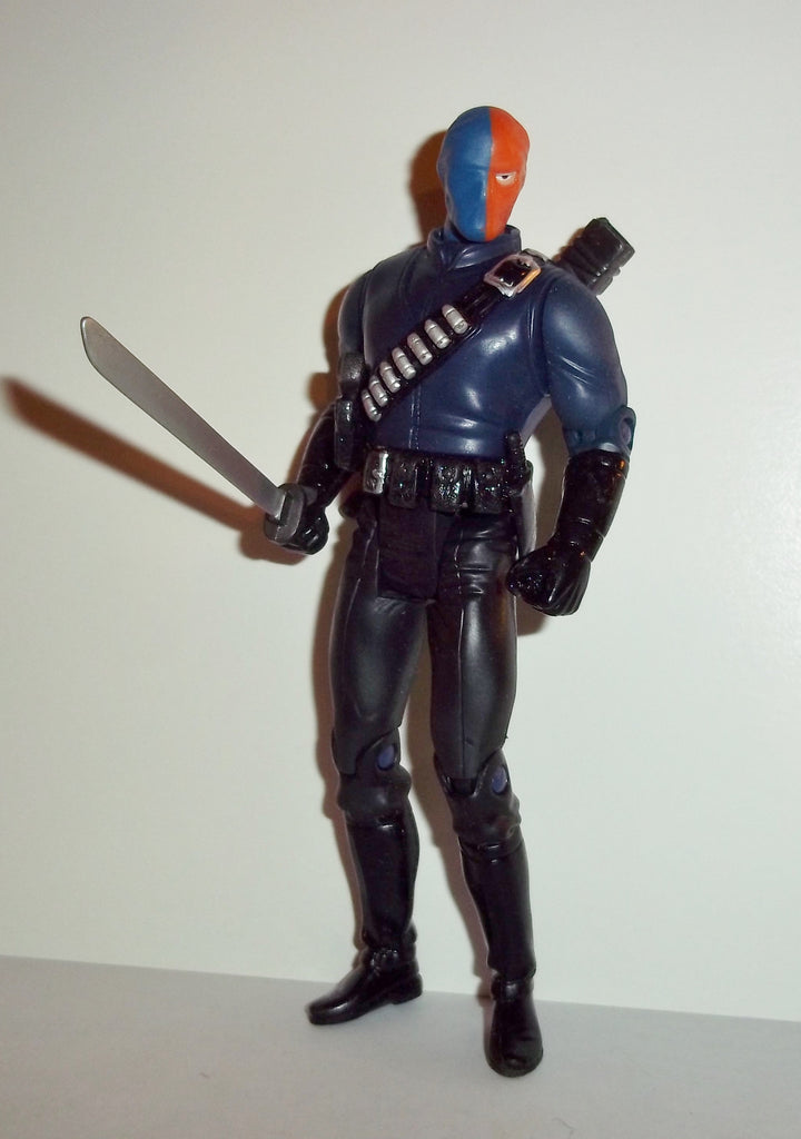 batman the dark knight DEATHSTROKE movie mattel 2008 complete ...