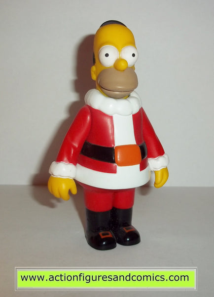 simpsons HOMER CHRISTMAS playmates toys complete – ActionFiguresandComics